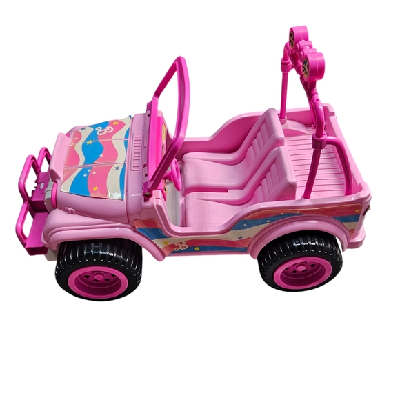 Barbie | Toys | Barbie Jeep Vintage Retro Plastic Toy Car | Poshmark